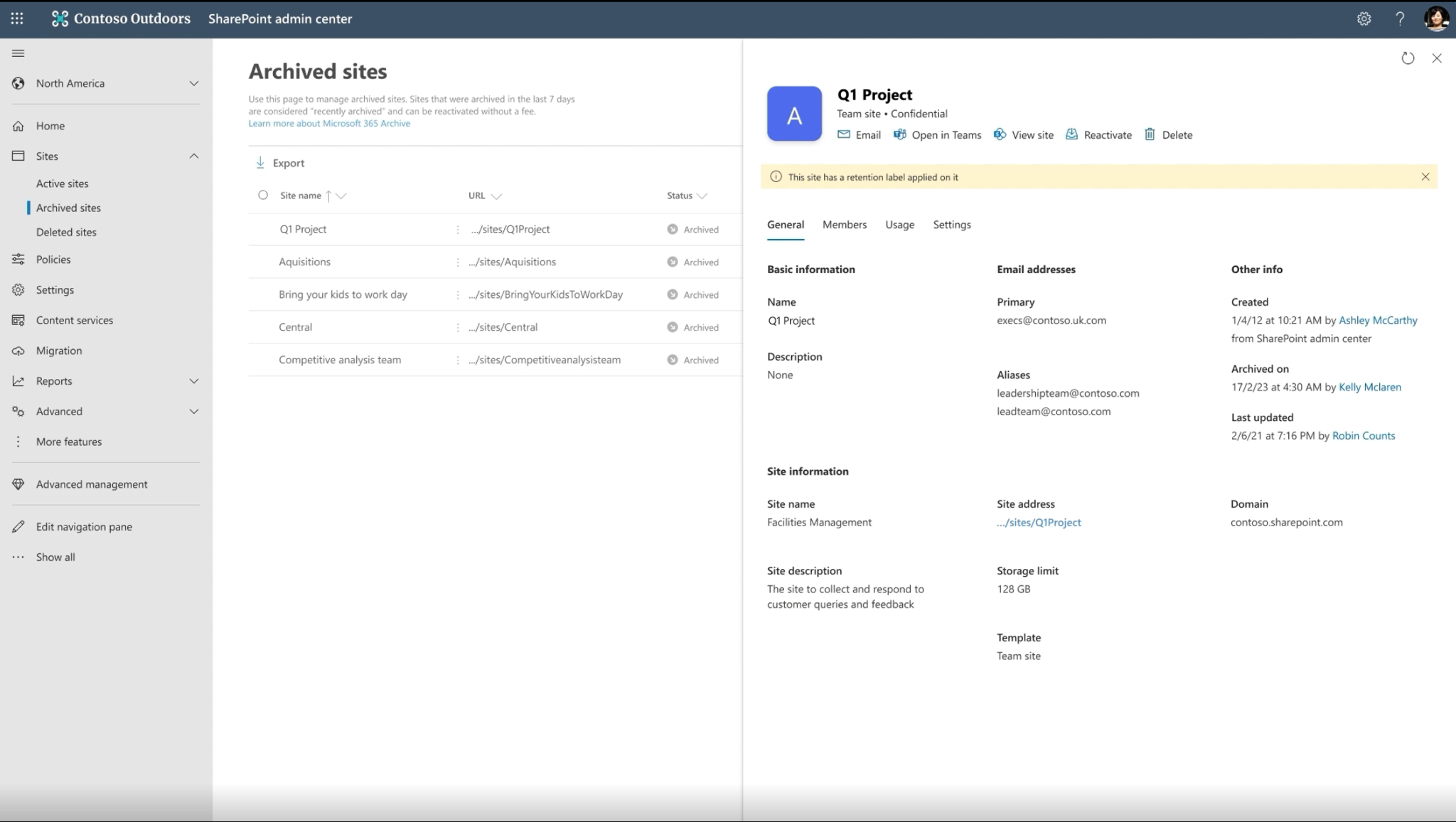 Microsoft 365 Archive SharePoint: Overview & Features